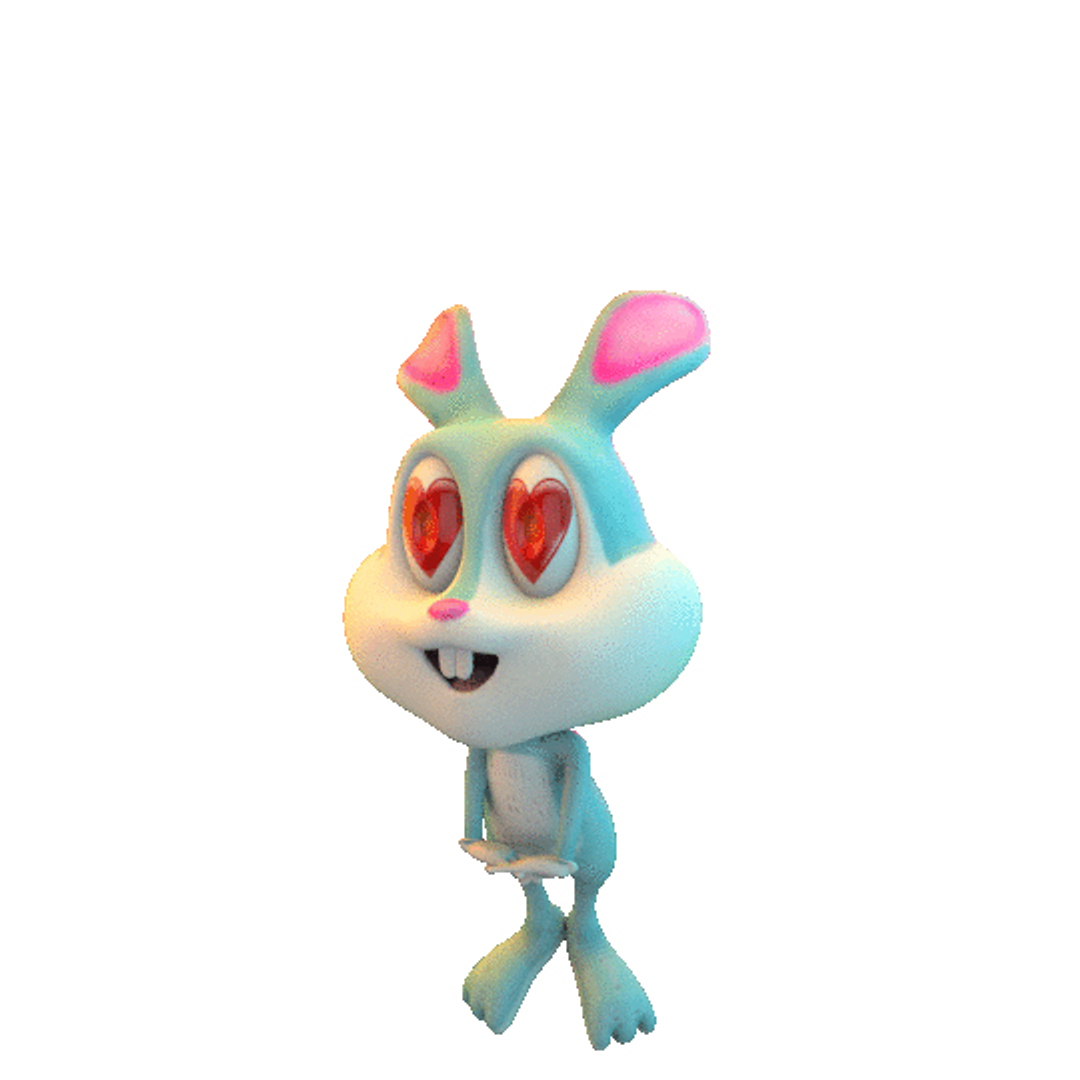 Cute Bunny Model - TurboSquid 1605329