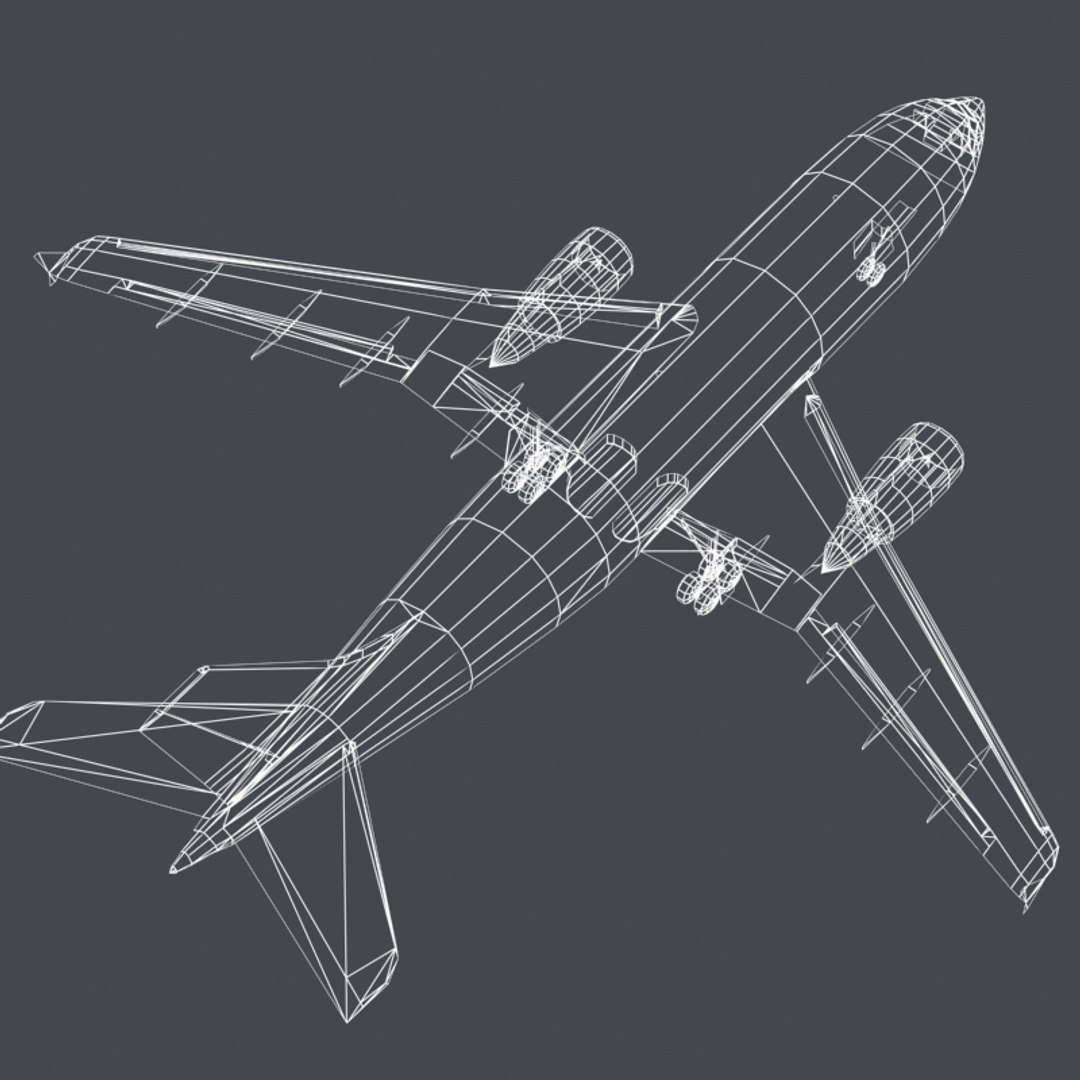 Gears Airplanes 3d Model