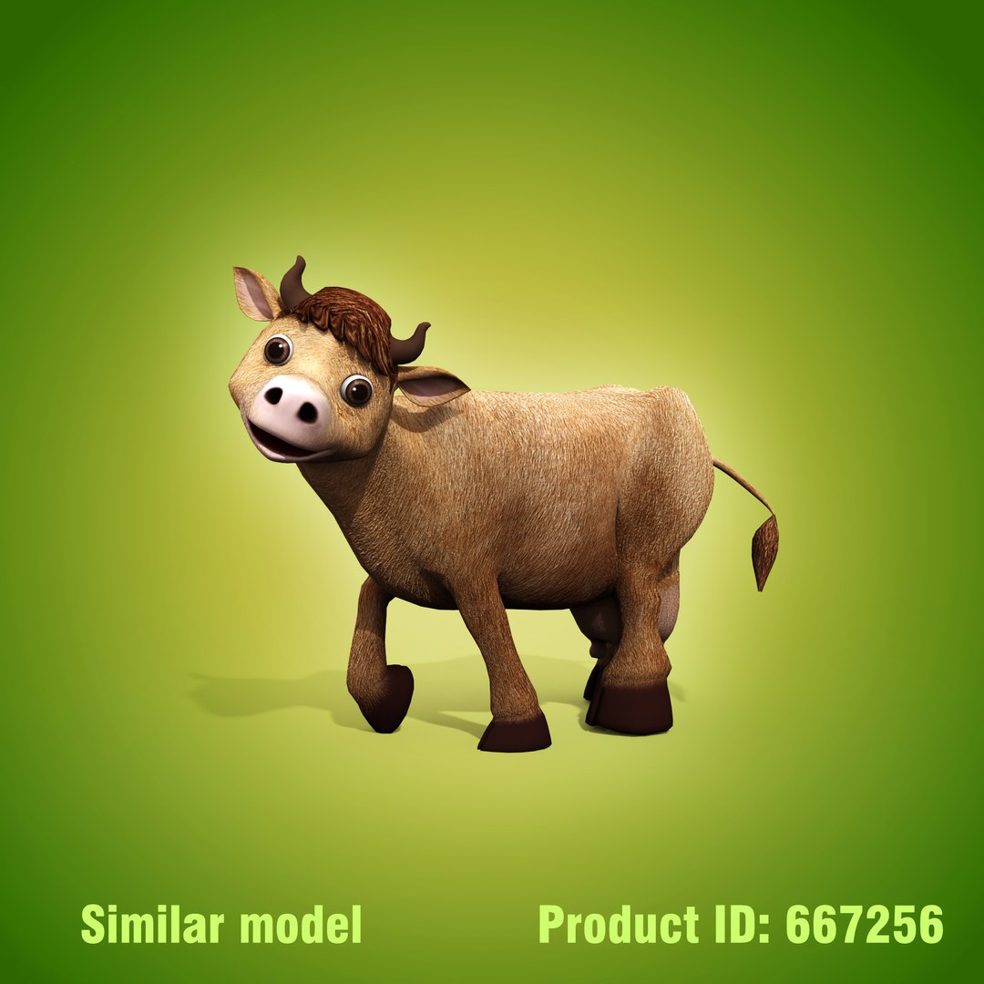 Max Cartoon Cow