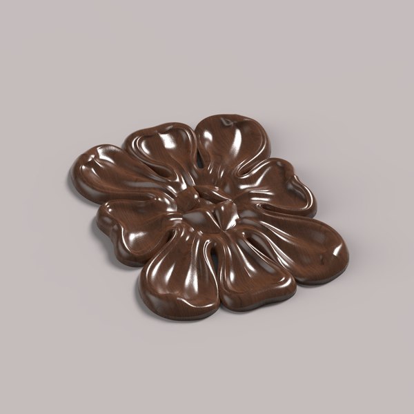 3D carved rosette cnc model - TurboSquid 1336125