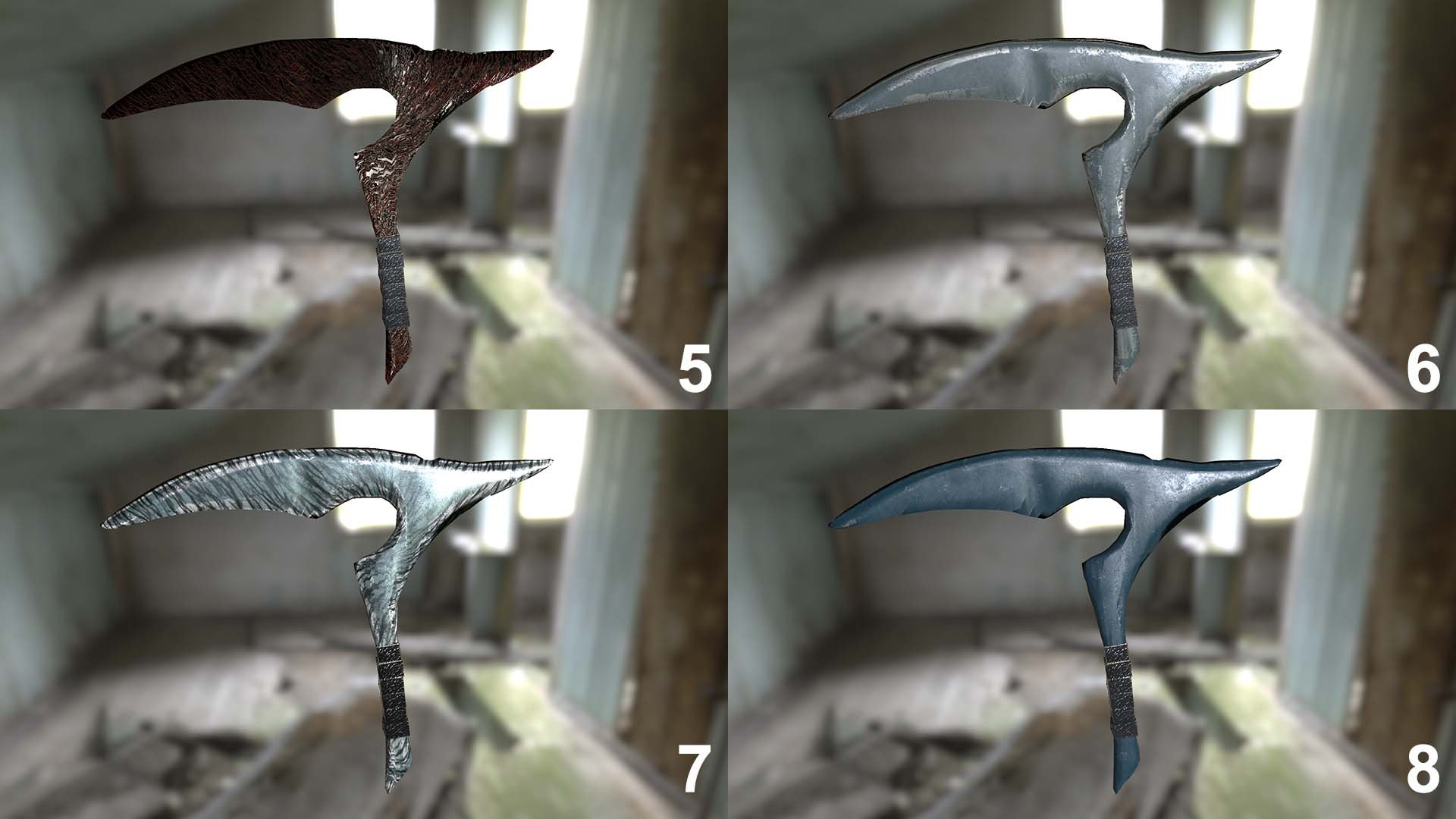 Kama - Traditional Asian Weapon And Farming Tool 3D Model - TurboSquid ...