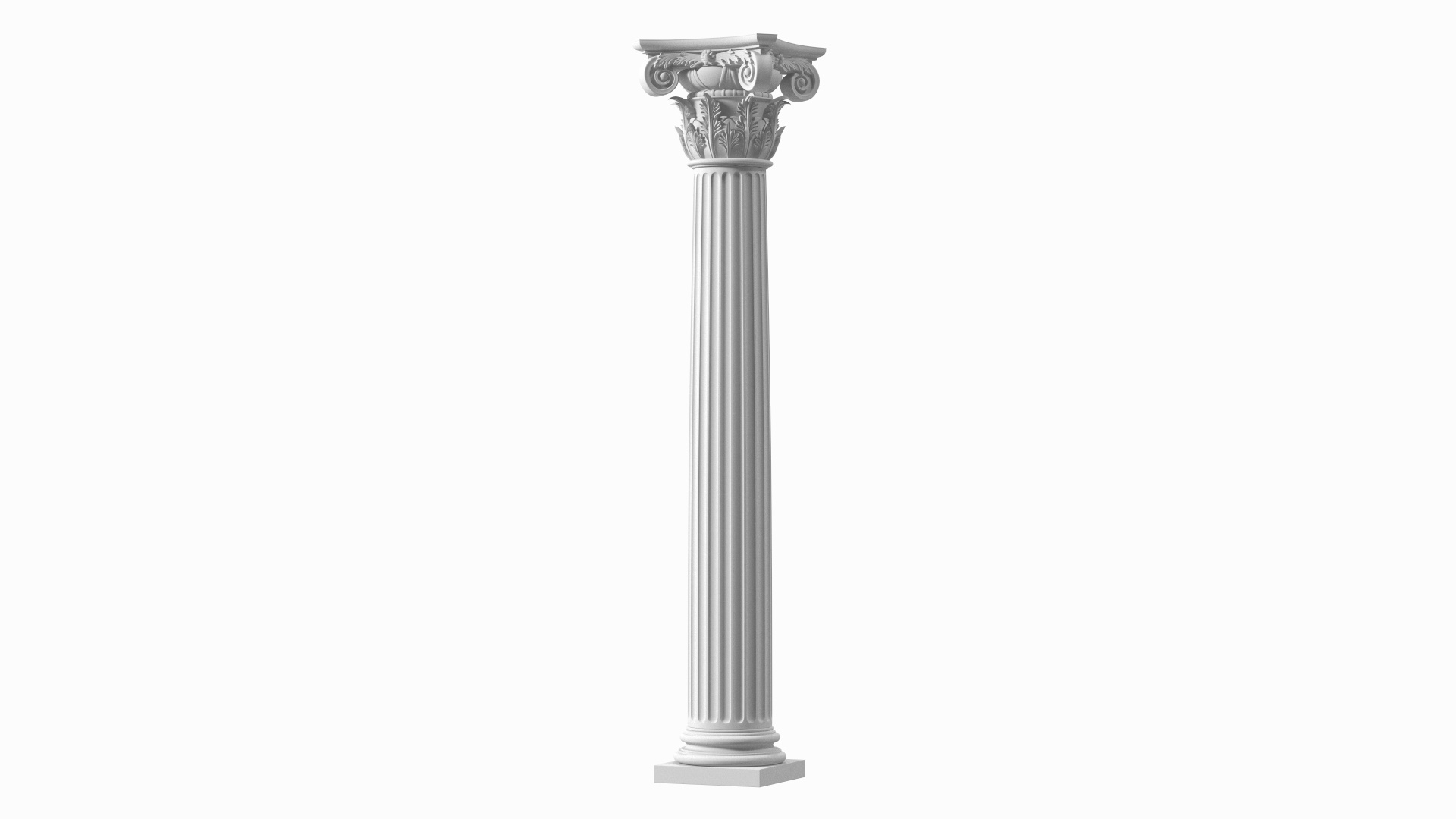 3D Model Modern Composite Column - TurboSquid 2140989