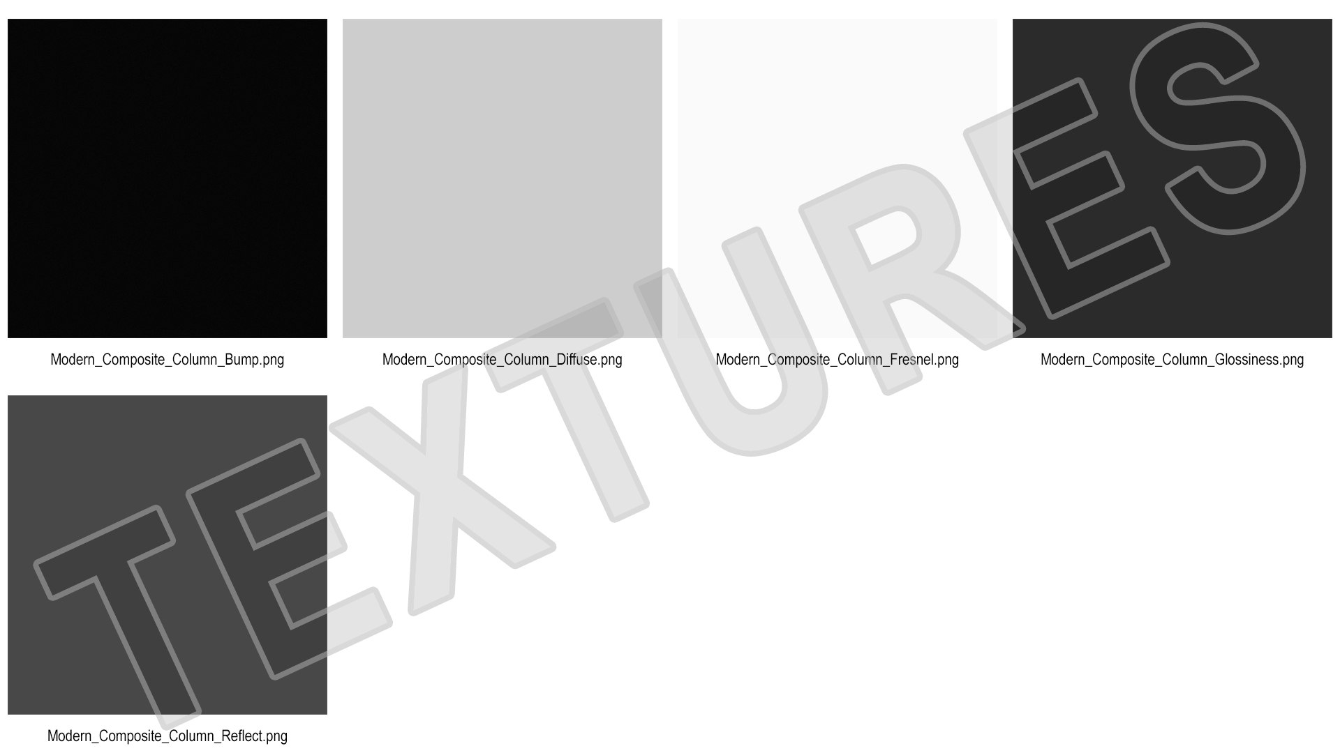 3D model Modern Composite Column - TurboSquid 2140989