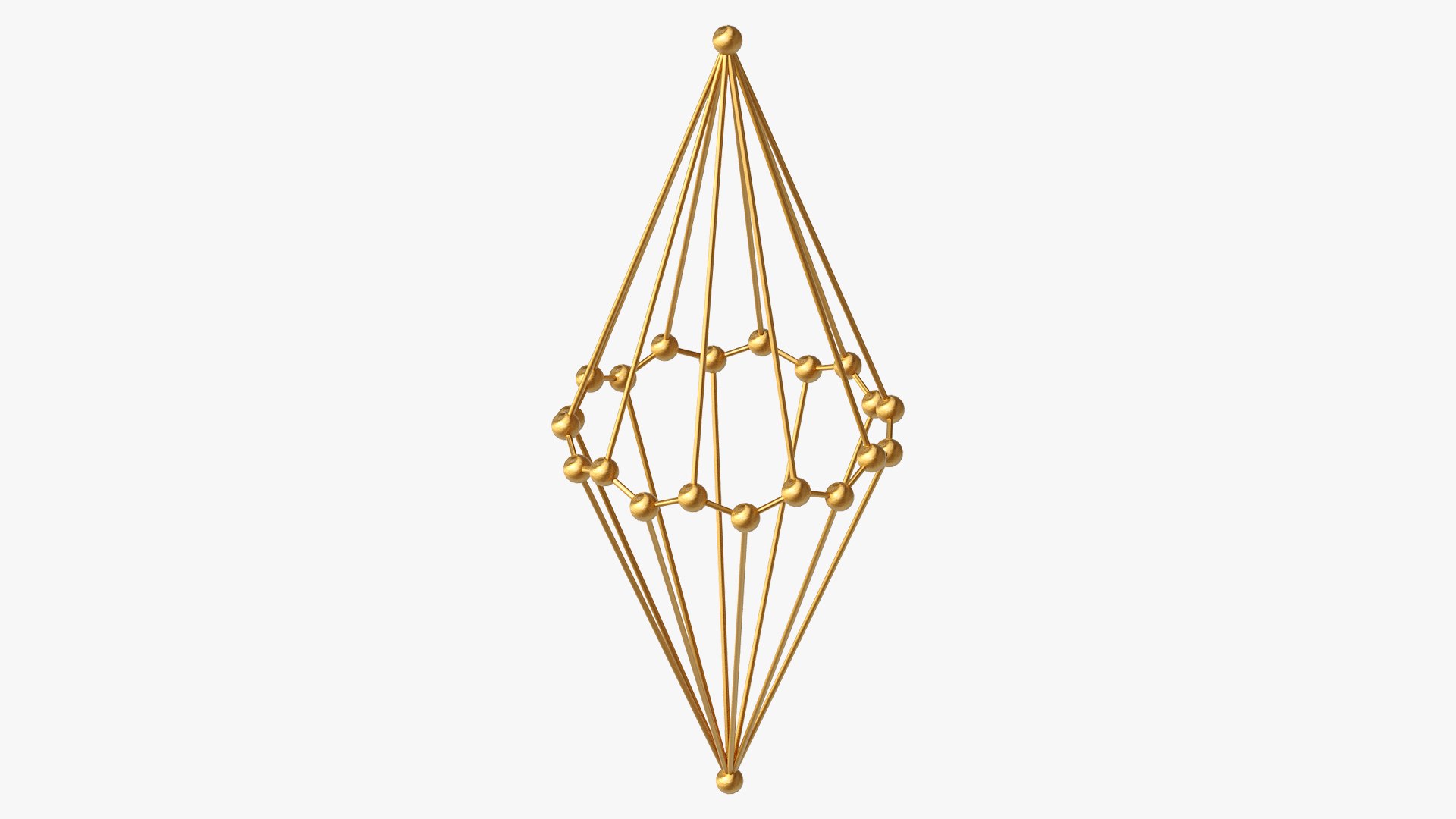 Decagonal Trapezohedron Deltoid 3D Model - TurboSquid 2209820