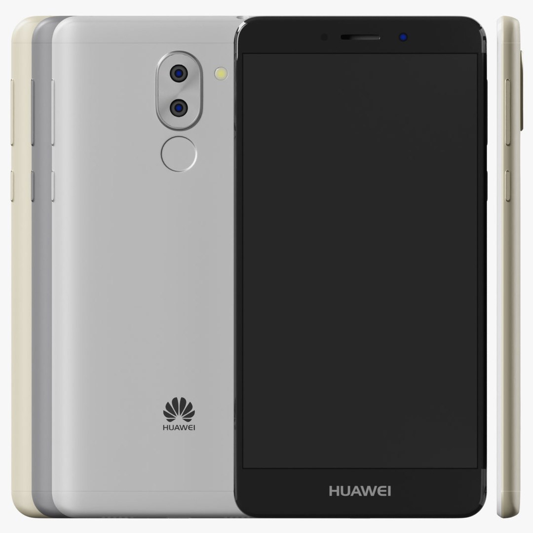 3D Huawei Mate 9 Lite All Colors Smartphone - TurboSquid 2071593