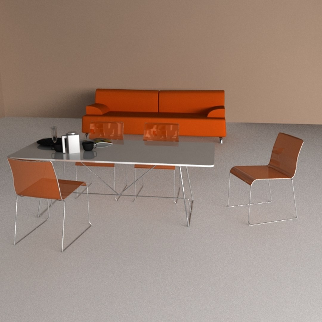 3d Chair - Table Sofa Materials