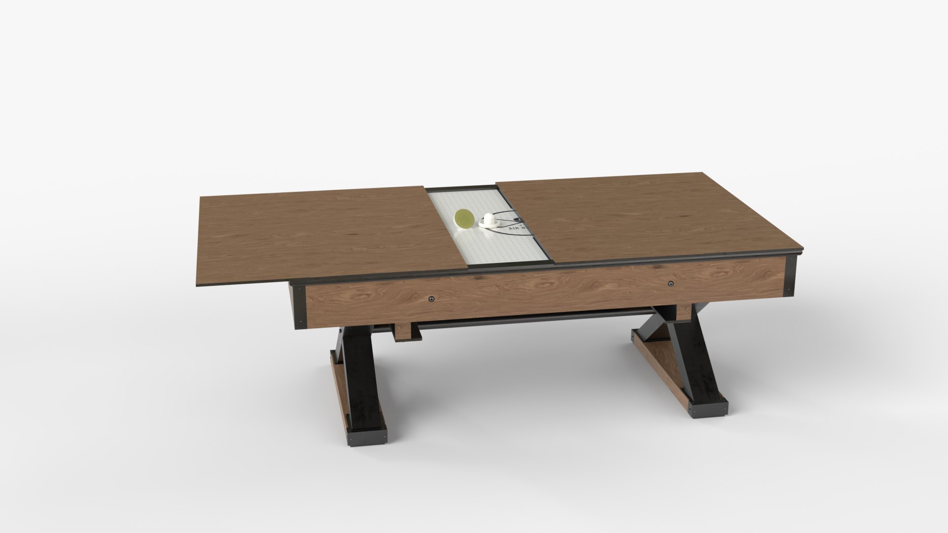 Air Hockey Table With Dining Top 87 Inch 3D Model - TurboSquid 2200852