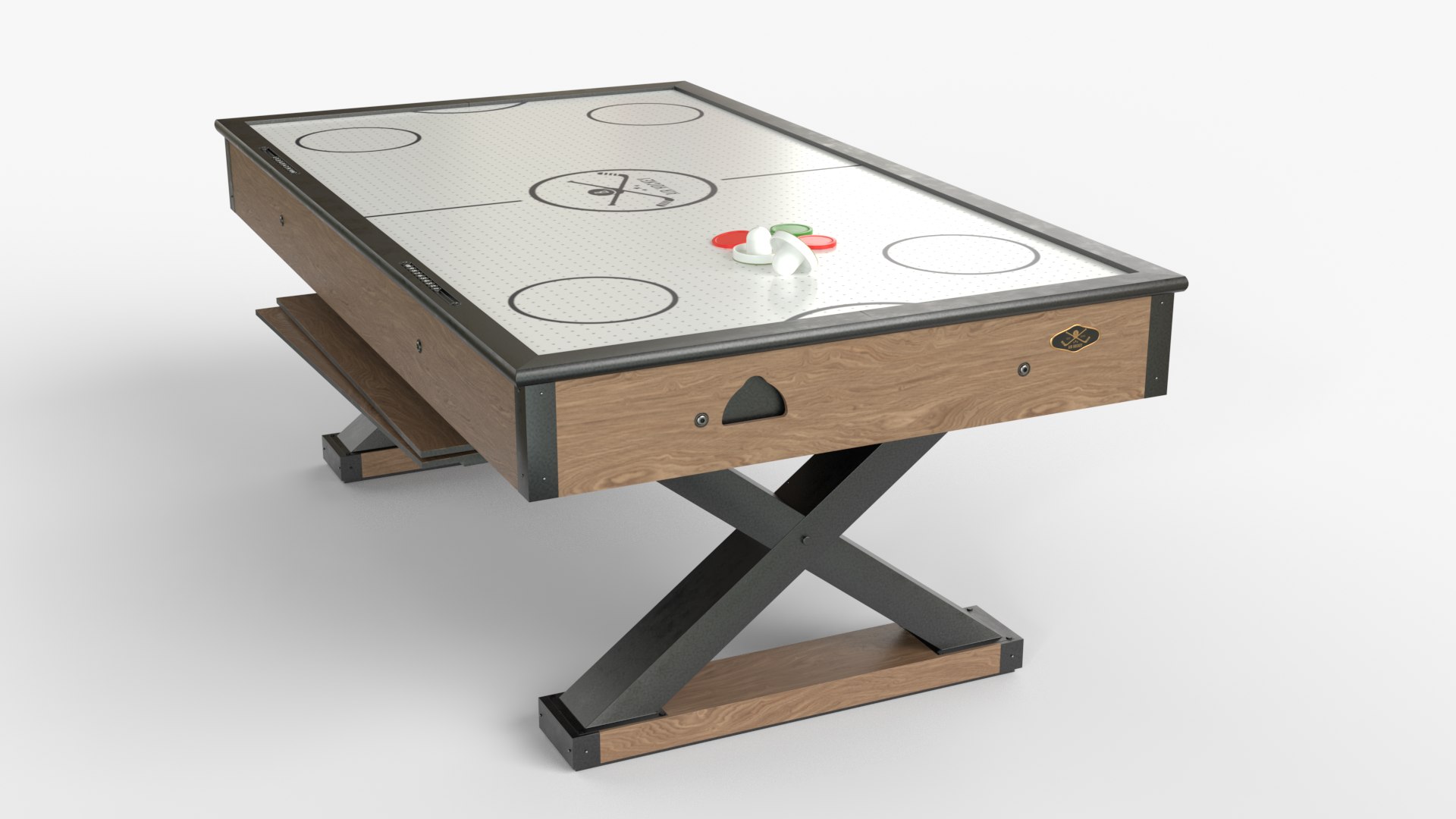 Air Hockey Table With Dining Top 87 Inch 3D Model - TurboSquid 2200852