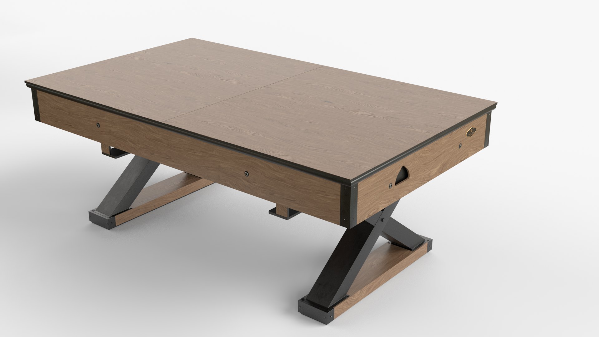 Air Hockey Table With Dining Top 87 Inch 3D Model - TurboSquid 2200852