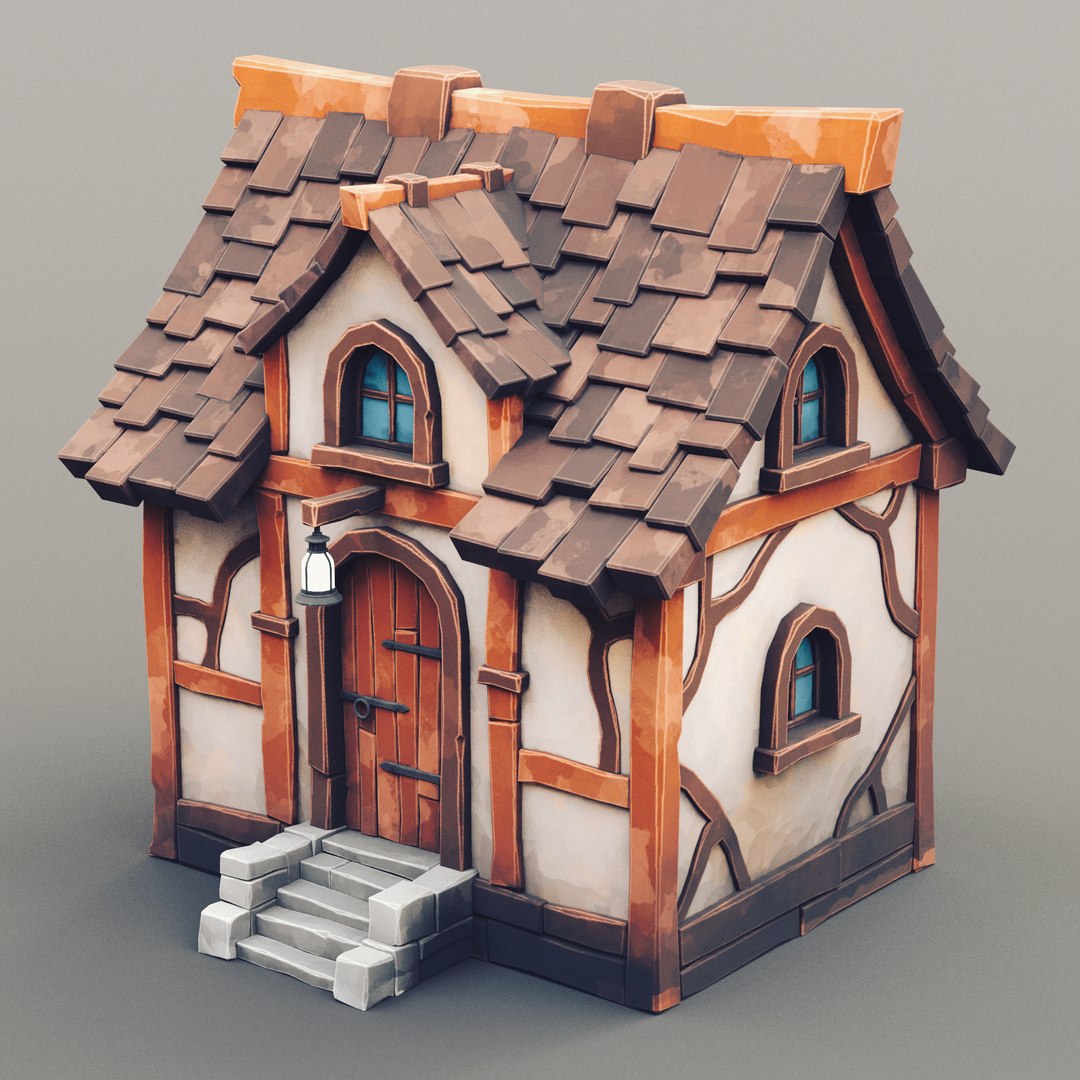 Small Cottage 05 3D Model - TurboSquid 2134286