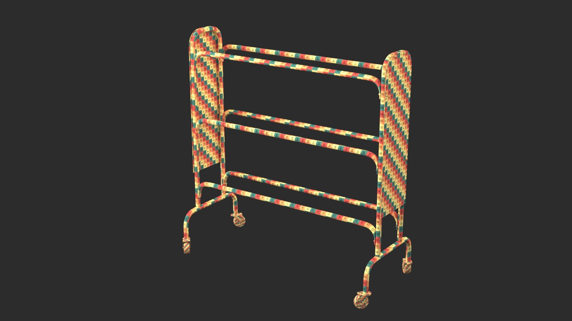 3D Basketball Rack - TurboSquid 1918883