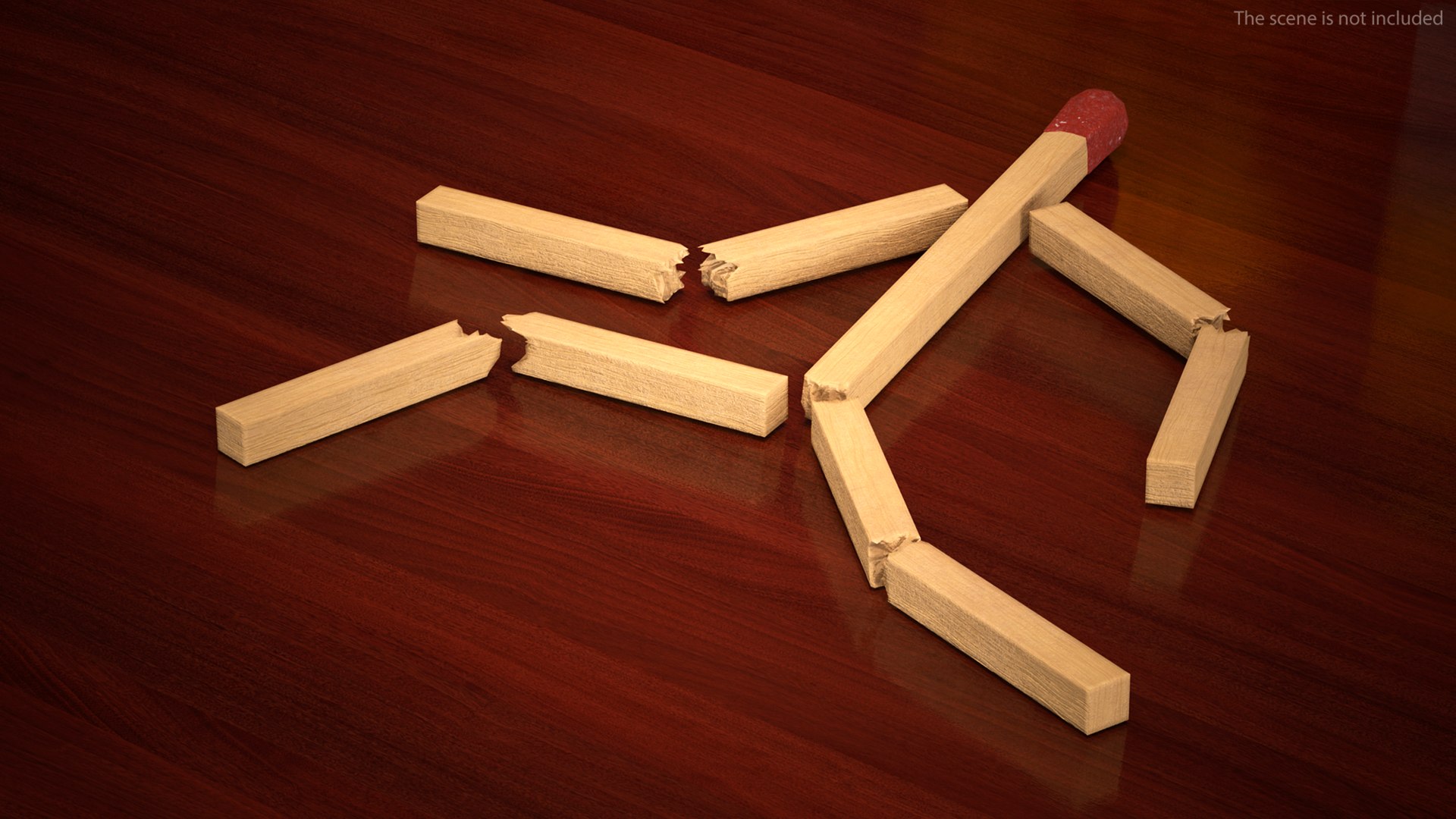 3D Matchstick Man Rigged For Cinema 4D - TurboSquid 2049221