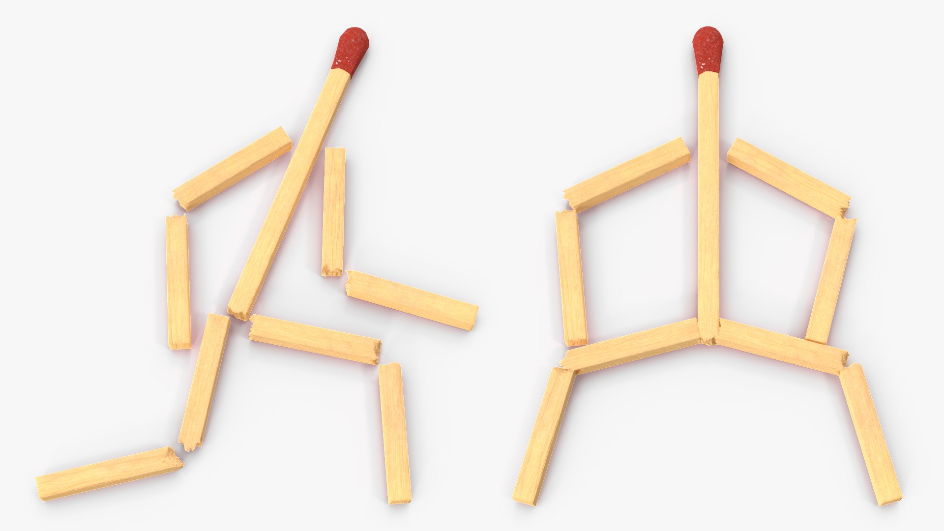 3D Matchstick Man Rigged For Cinema 4D - TurboSquid 2049221