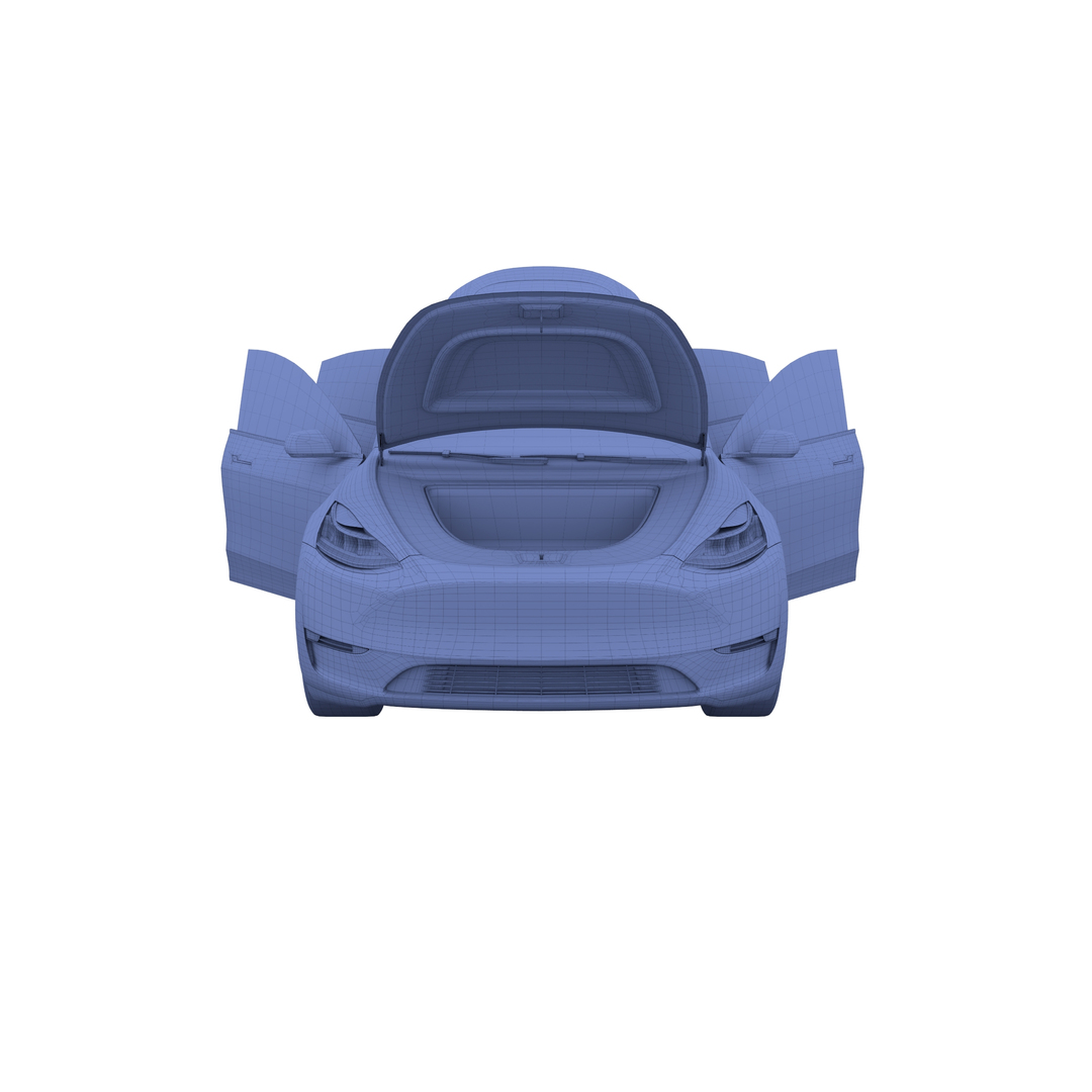 Tesla Y Rwd Chassis 3D Model - TurboSquid 1606115