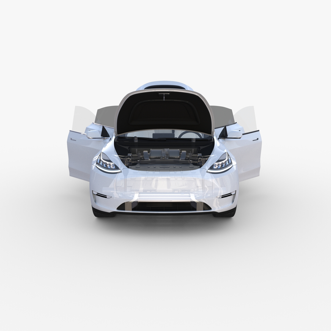 Tesla Y Rwd Chassis 3D Model - TurboSquid 1606115