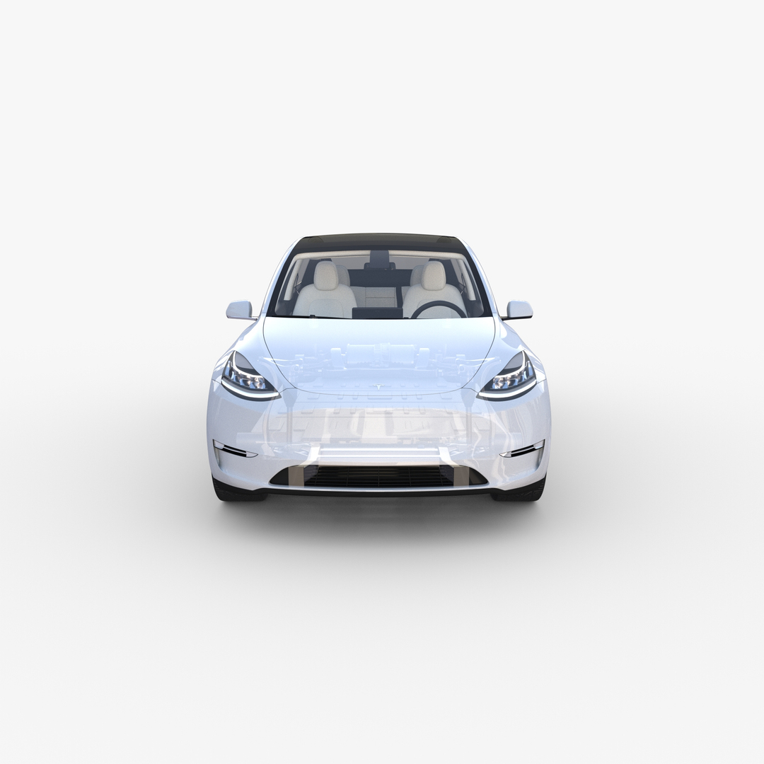 Tesla Y Rwd Chassis 3D Model - TurboSquid 1606115