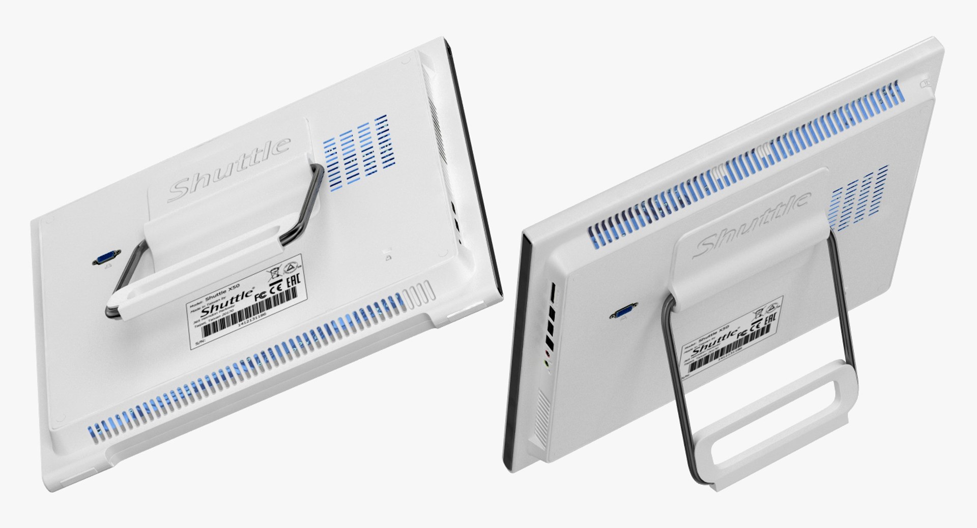 Pc shuttle x50v2 white model - TurboSquid 1195708