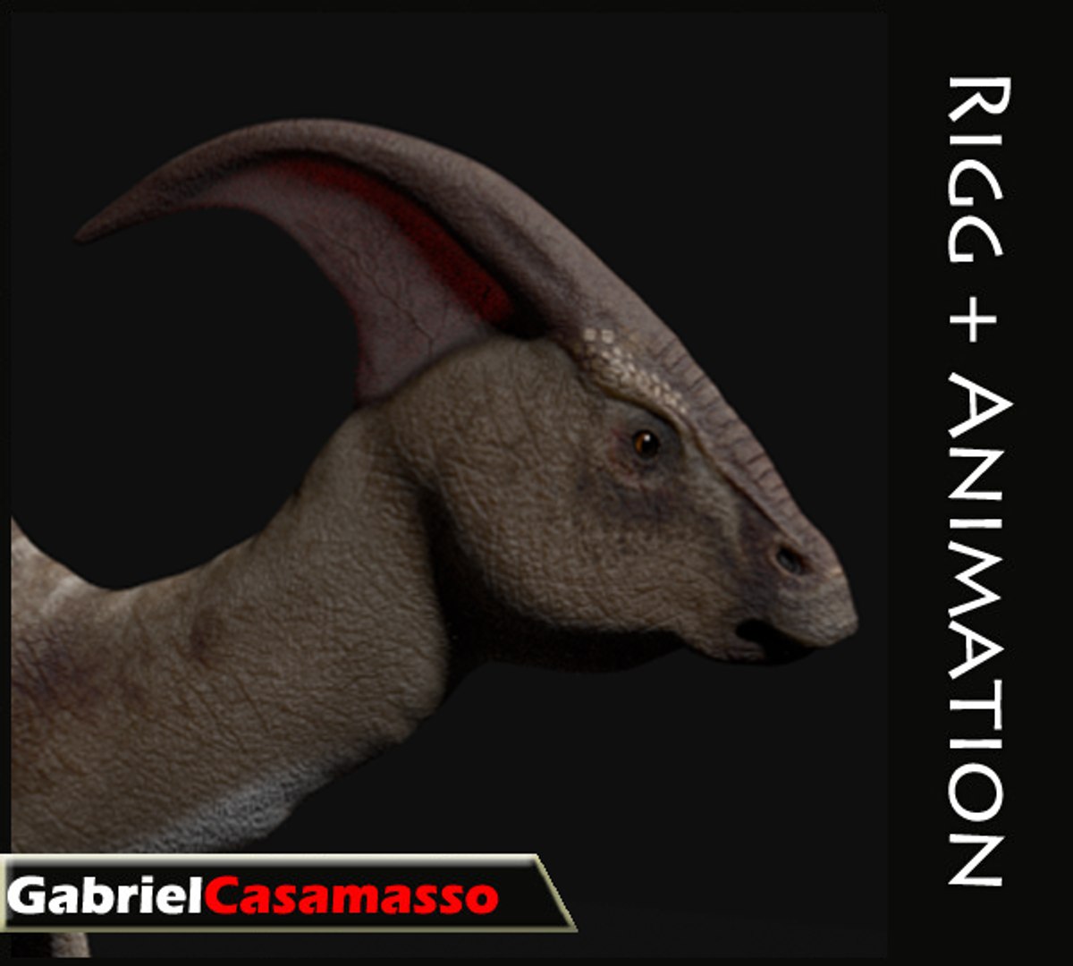 Parasaurolophus Parasaur 3d Blend