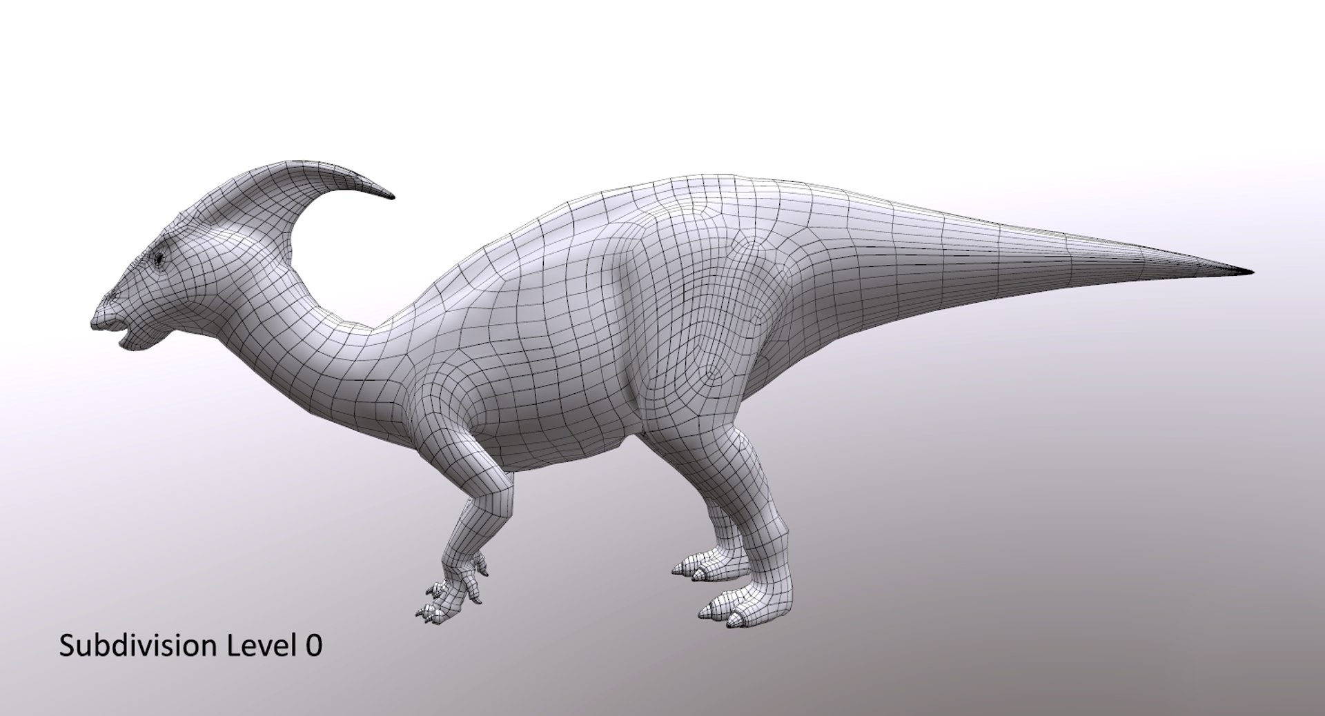 Parasaurolophus Parasaur 3d Blend
