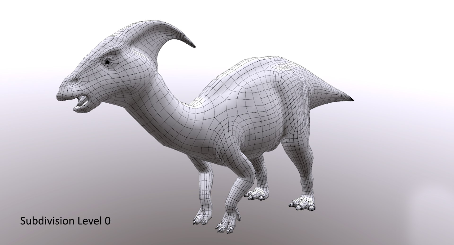 Parasaurolophus Parasaur 3d Blend