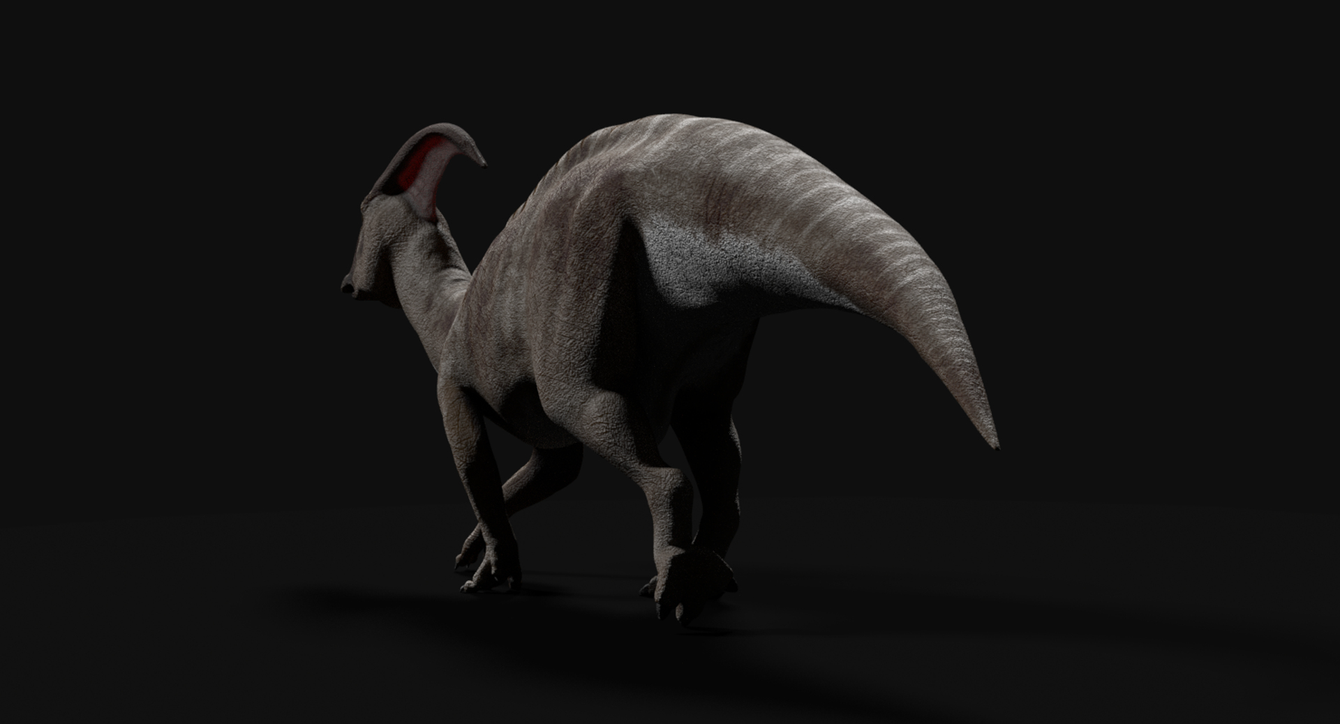 Parasaurolophus Parasaur 3d Blend