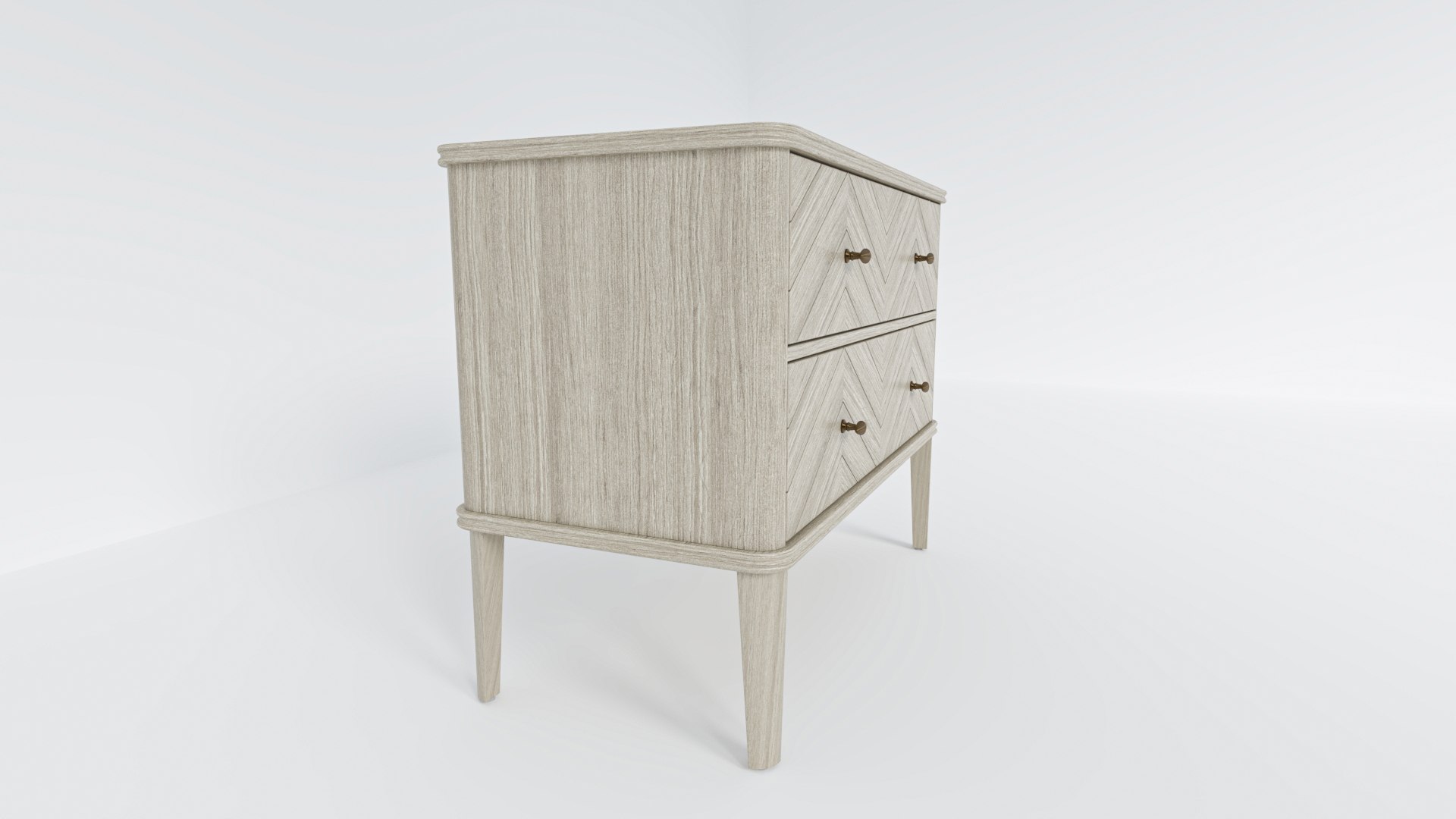 3D Sweet Flapper Chest Of Drawers Model - TurboSquid 2196187