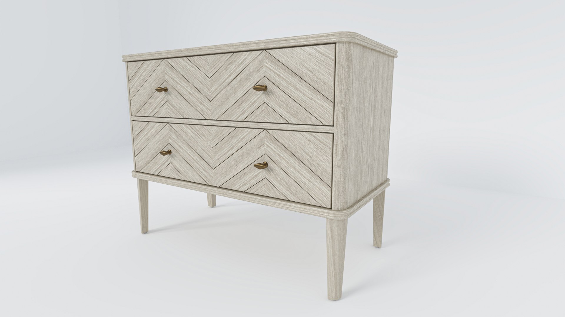 3D Sweet Flapper Chest Of Drawers Model - TurboSquid 2196187