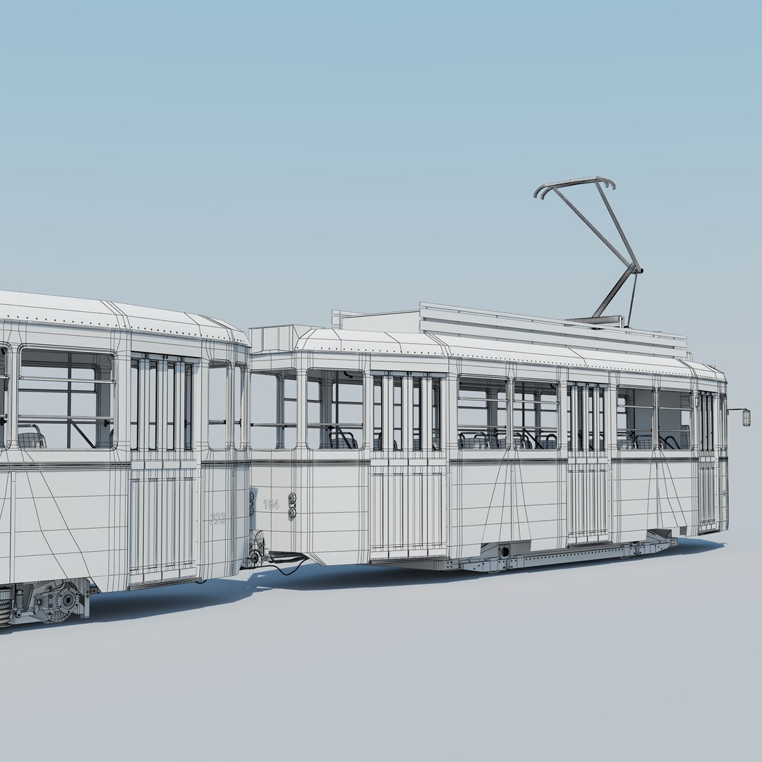 Tmk 101 Tram 3d Model