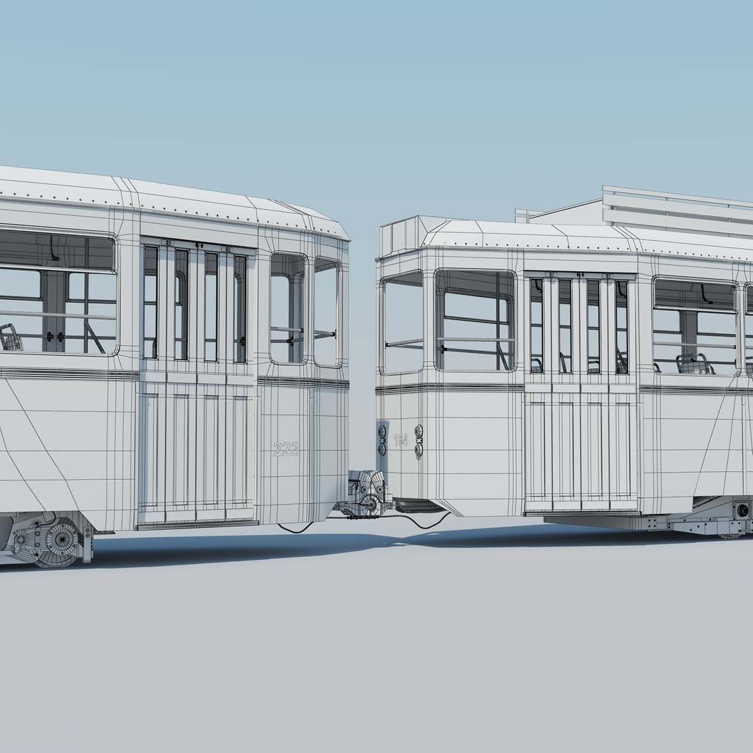tmk 101 tram 3d model