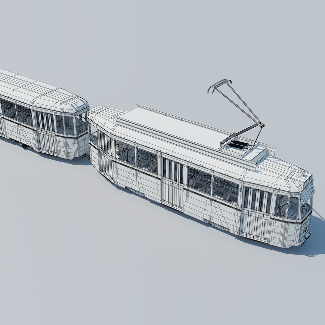 Tmk 101 Tram 3d Model