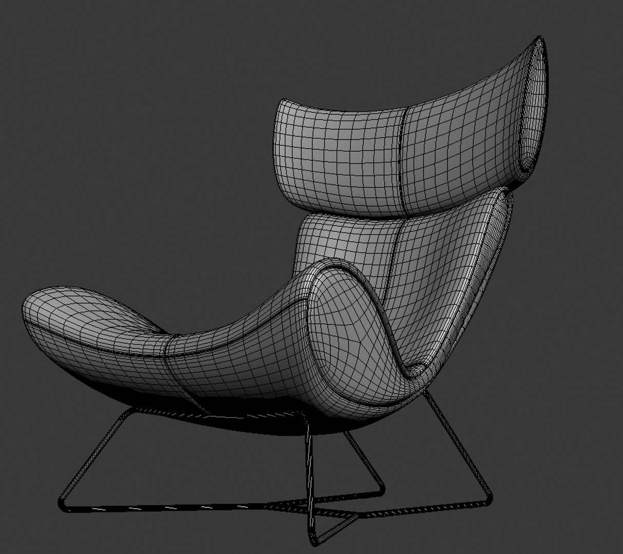 3ds Max Boconcept Imola Armchair