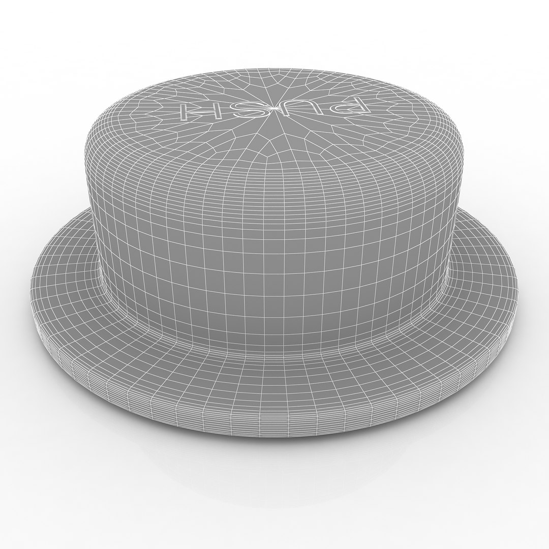 Button 3d Model