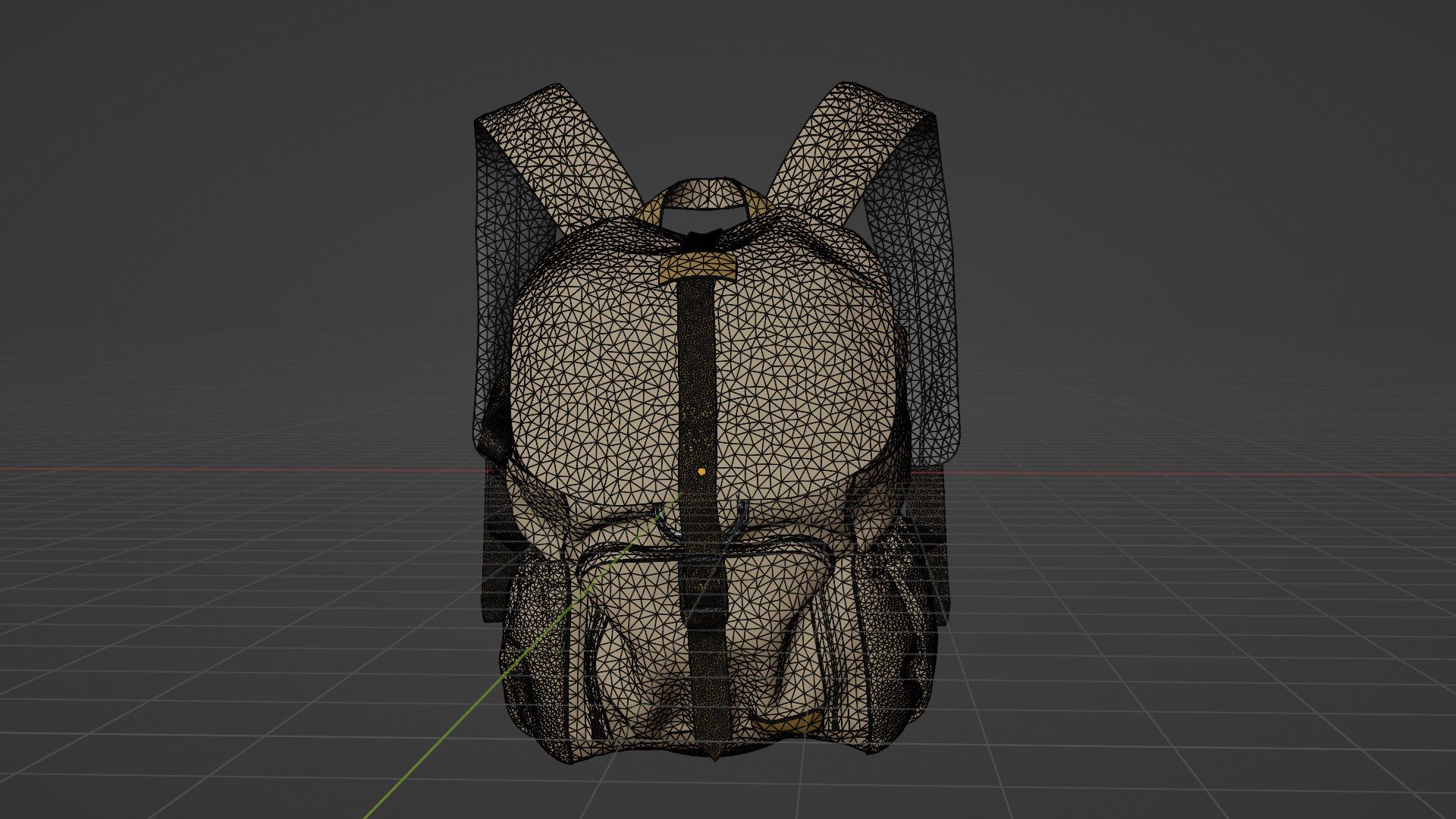 3D Backpack V2 - Marvelouse Designer And CLO Program Model - TurboSquid ...