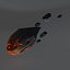 Low-poly Meteorites 3d Model
