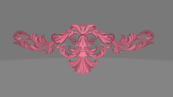 Central pattern 02 3D model - TurboSquid 2012037