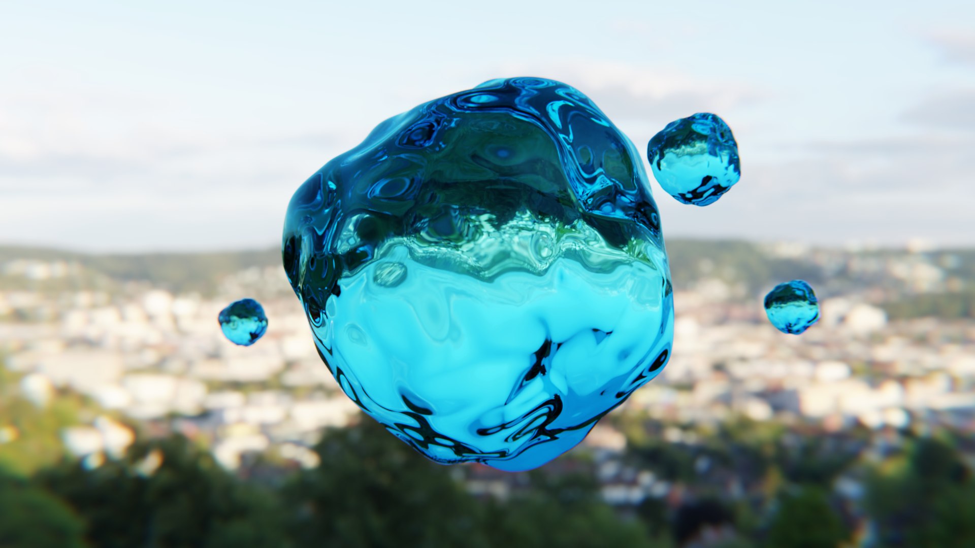 Procedural Ocean Water Model - TurboSquid 2078395