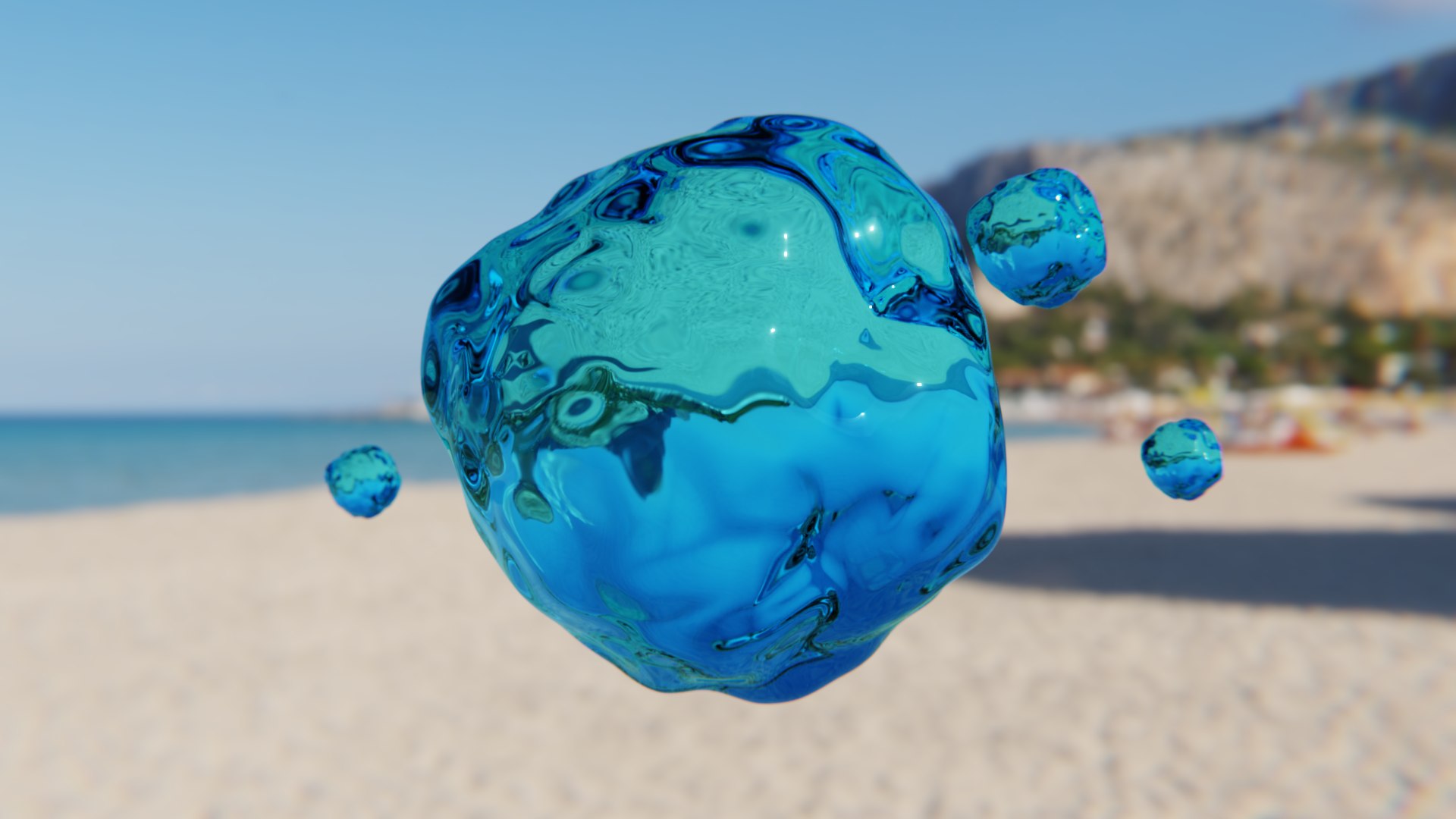 Procedural Ocean Water Model - TurboSquid 2078395