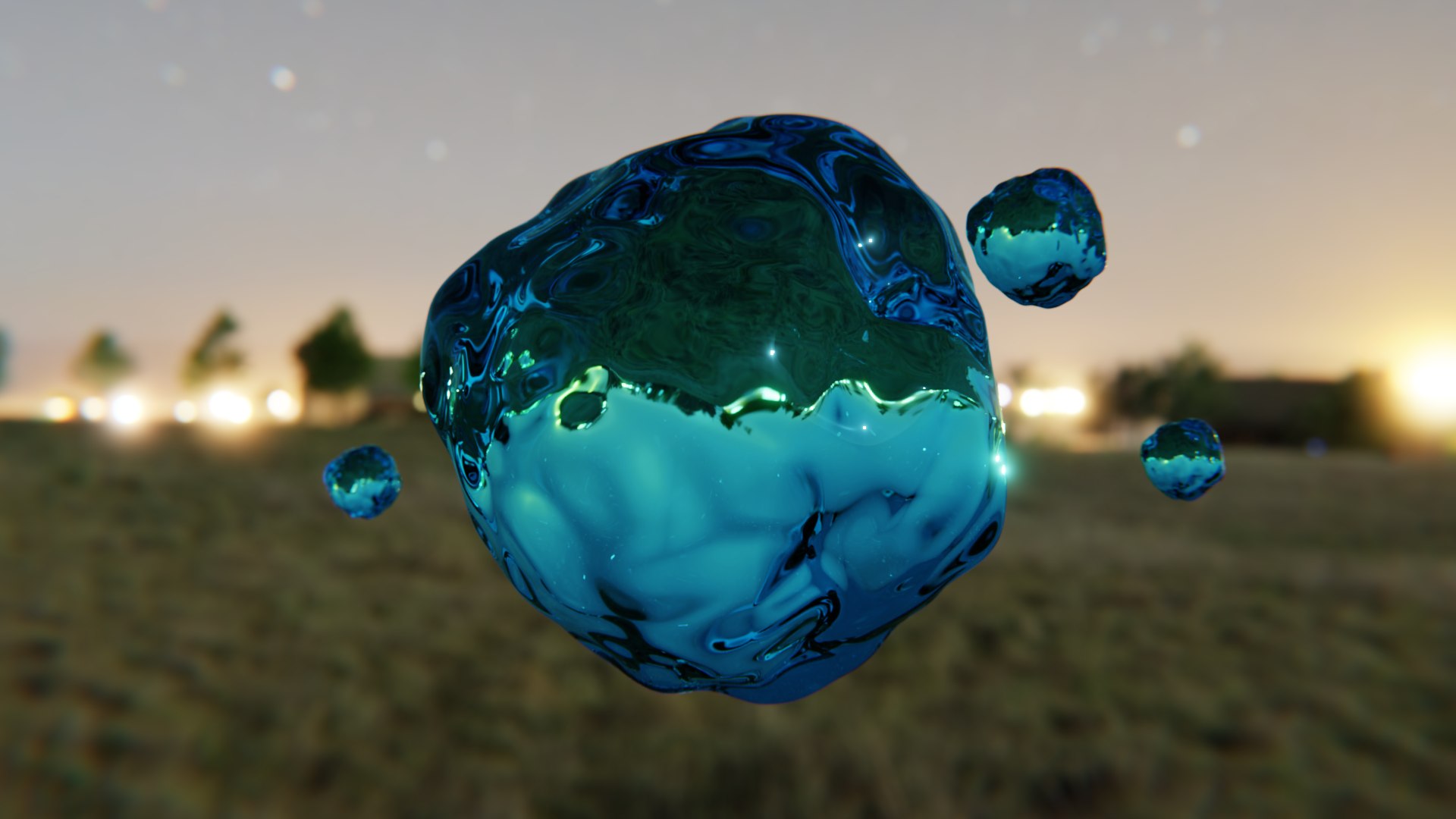 Procedural Ocean Water Model - TurboSquid 2078395