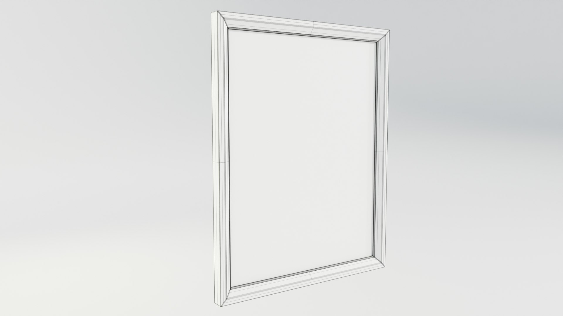 3D Wooden Frame - TurboSquid 2164668