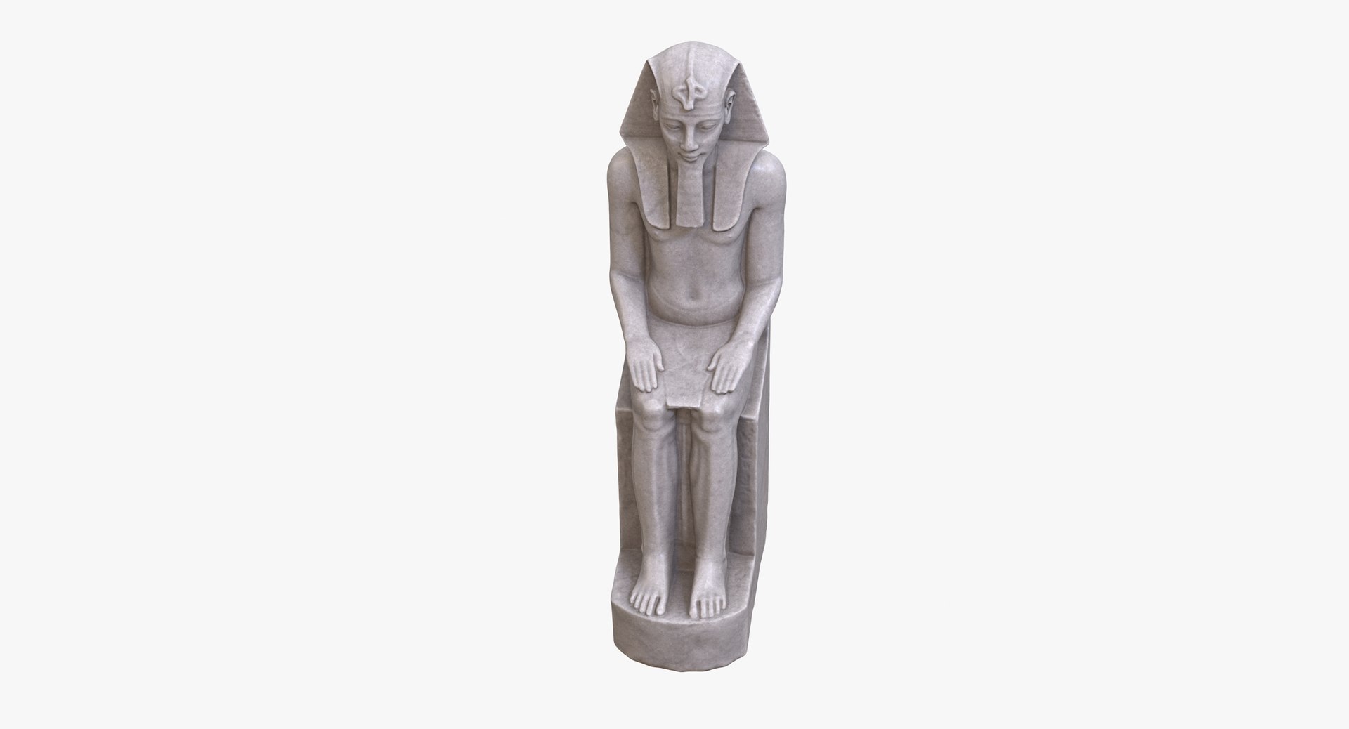 3D Model Amenhotep Statue - TurboSquid 2146089