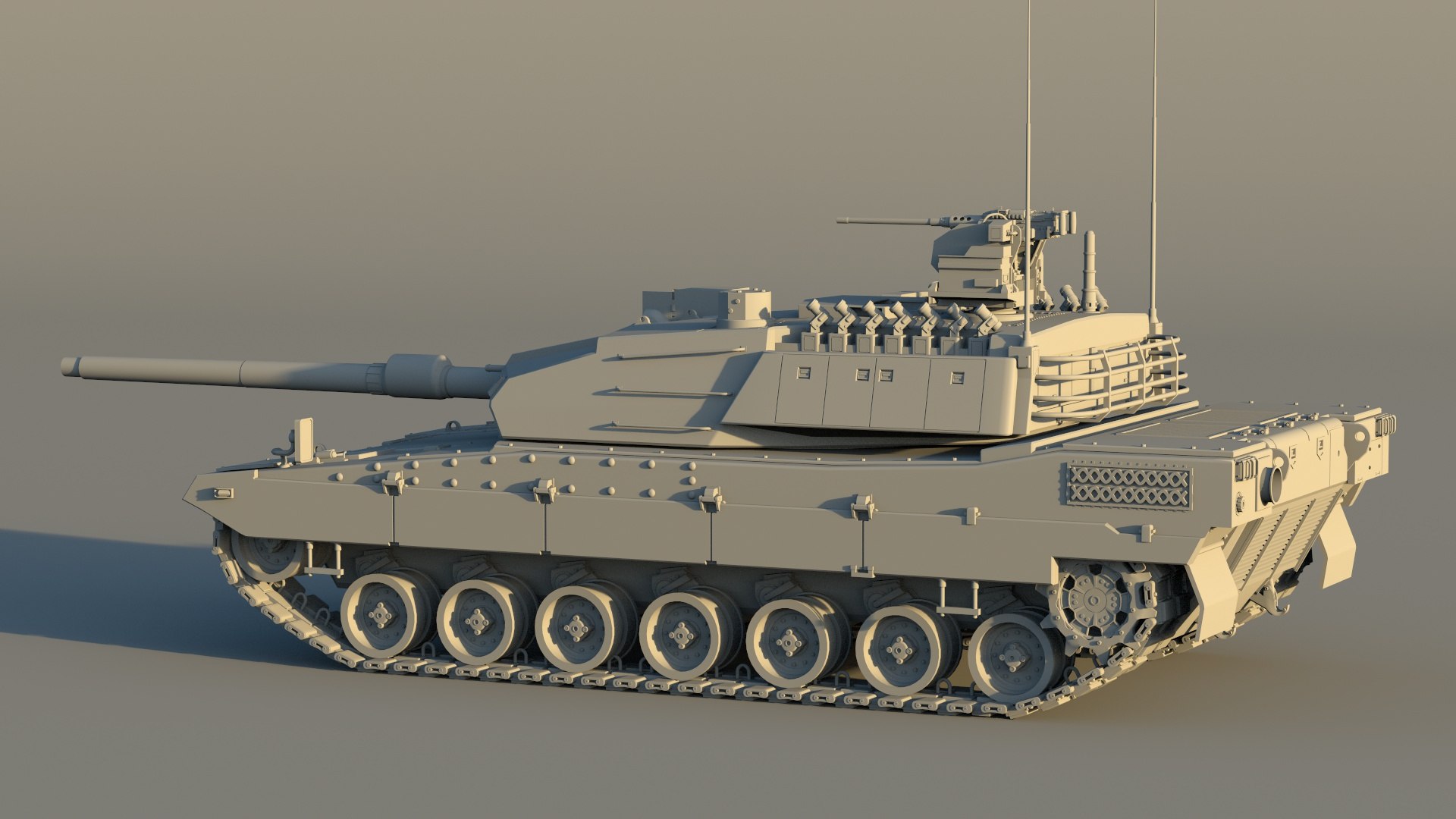 3D Altay War Tank - TurboSquid 1468667