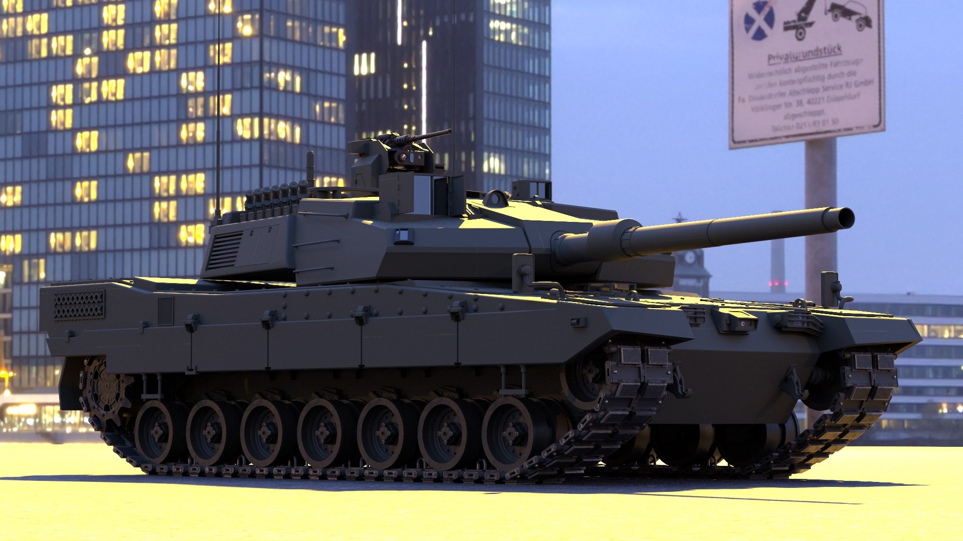 3D Altay War Tank - TurboSquid 1468667
