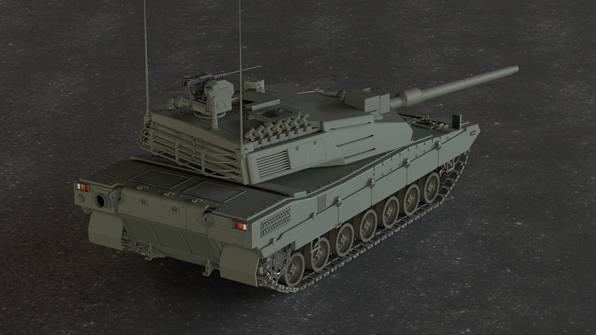 3D Altay War Tank - TurboSquid 1468667