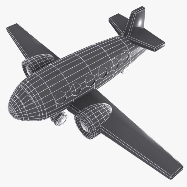 3ds max plane plane toy
