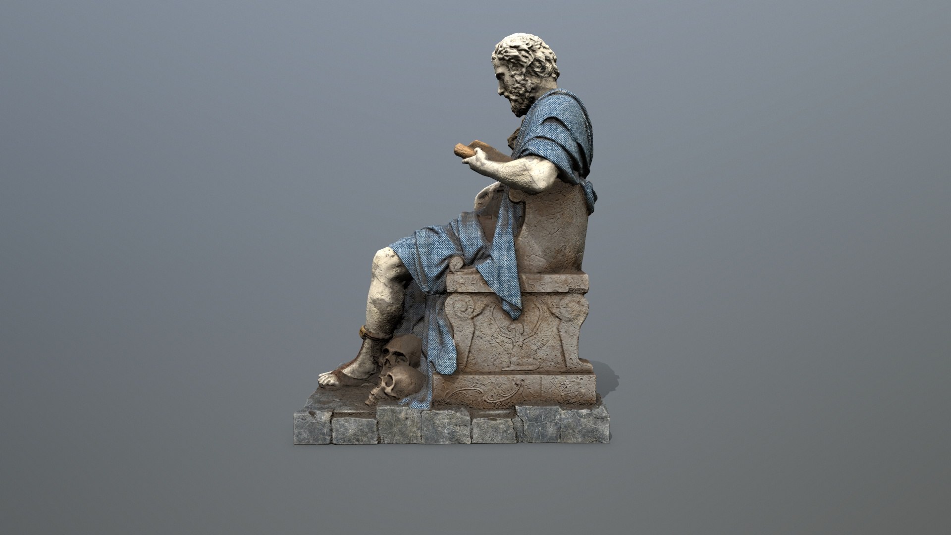Man Statue 3D Model - TurboSquid 2054682