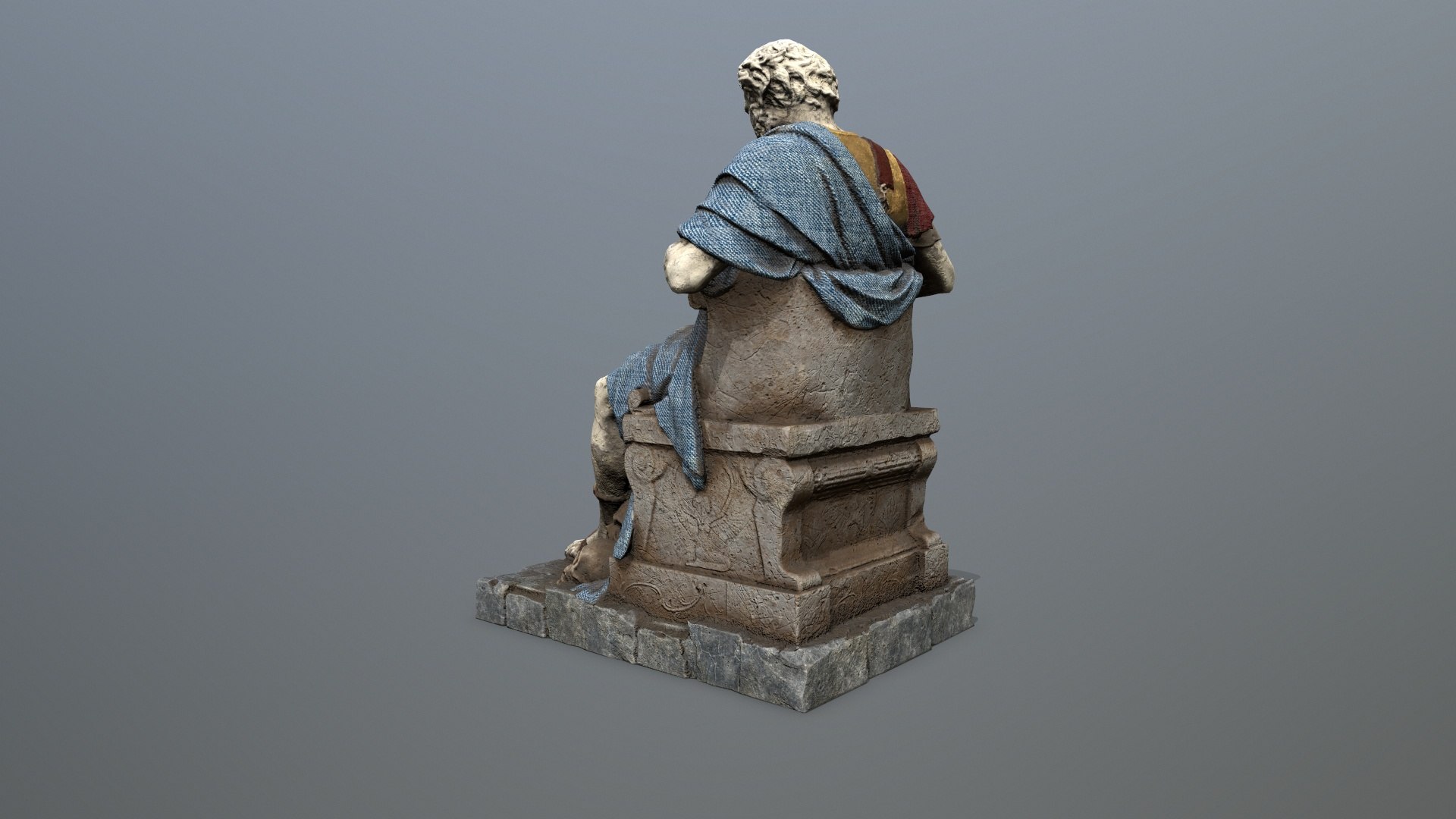 Man Statue 3D Model - TurboSquid 2054682