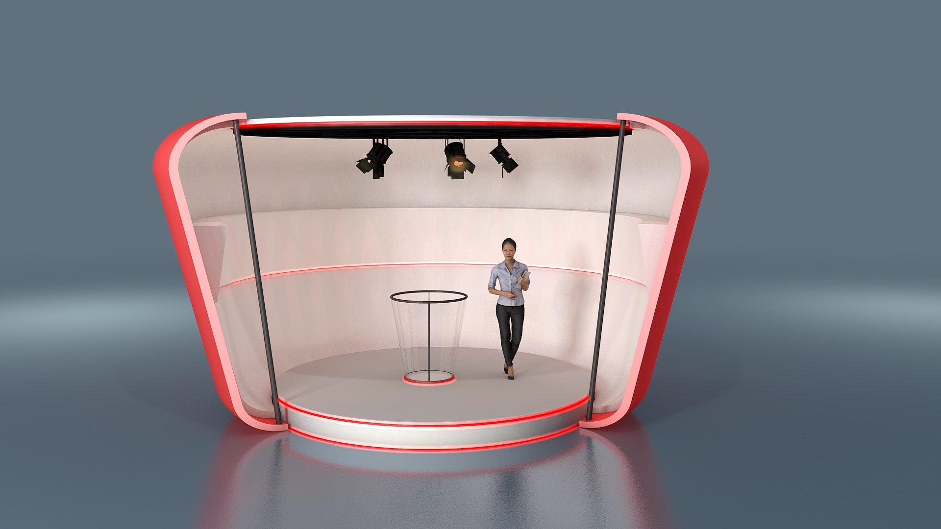 Welcome Desk 3D - TurboSquid 1698945