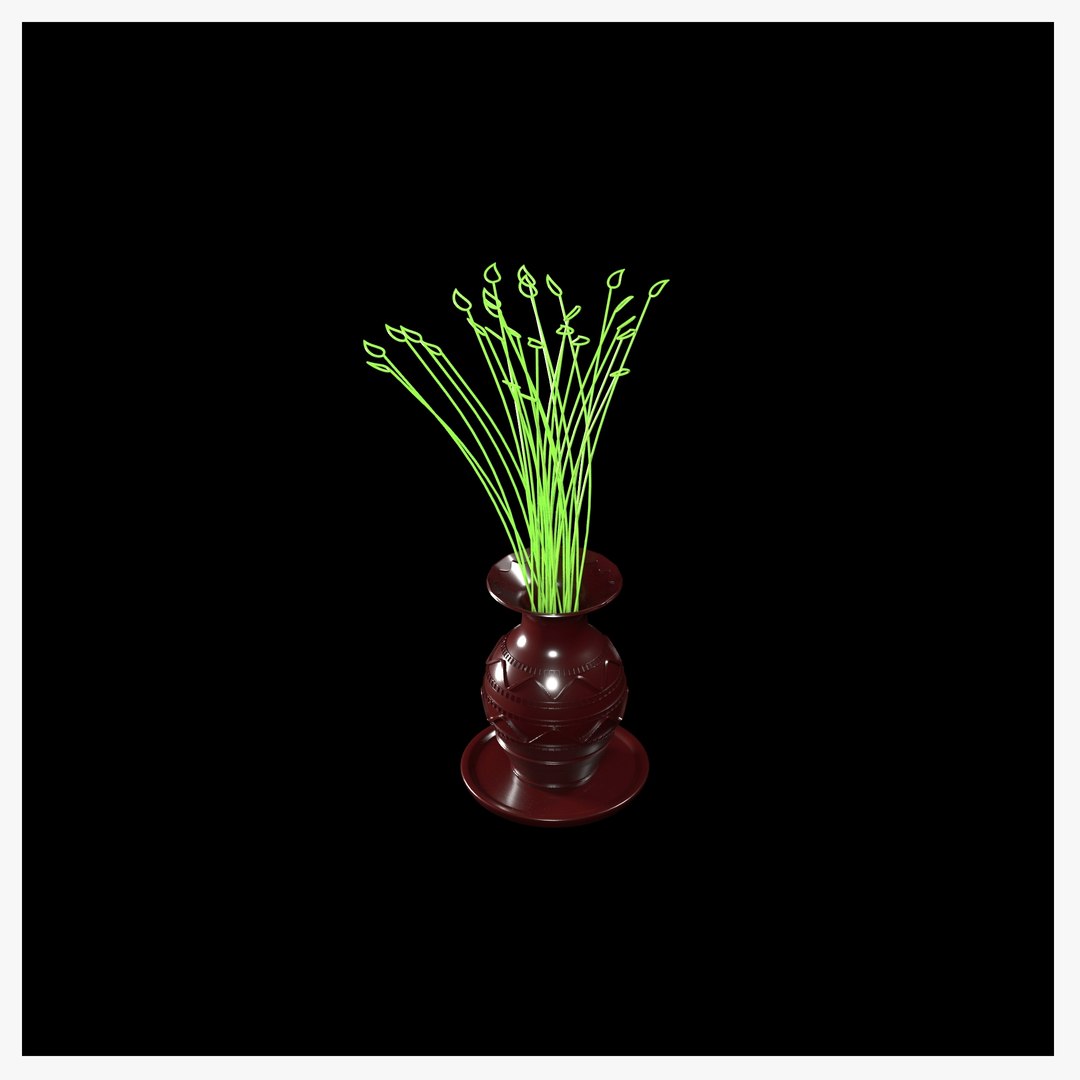 3D Flower Pot Model - TurboSquid 2203126