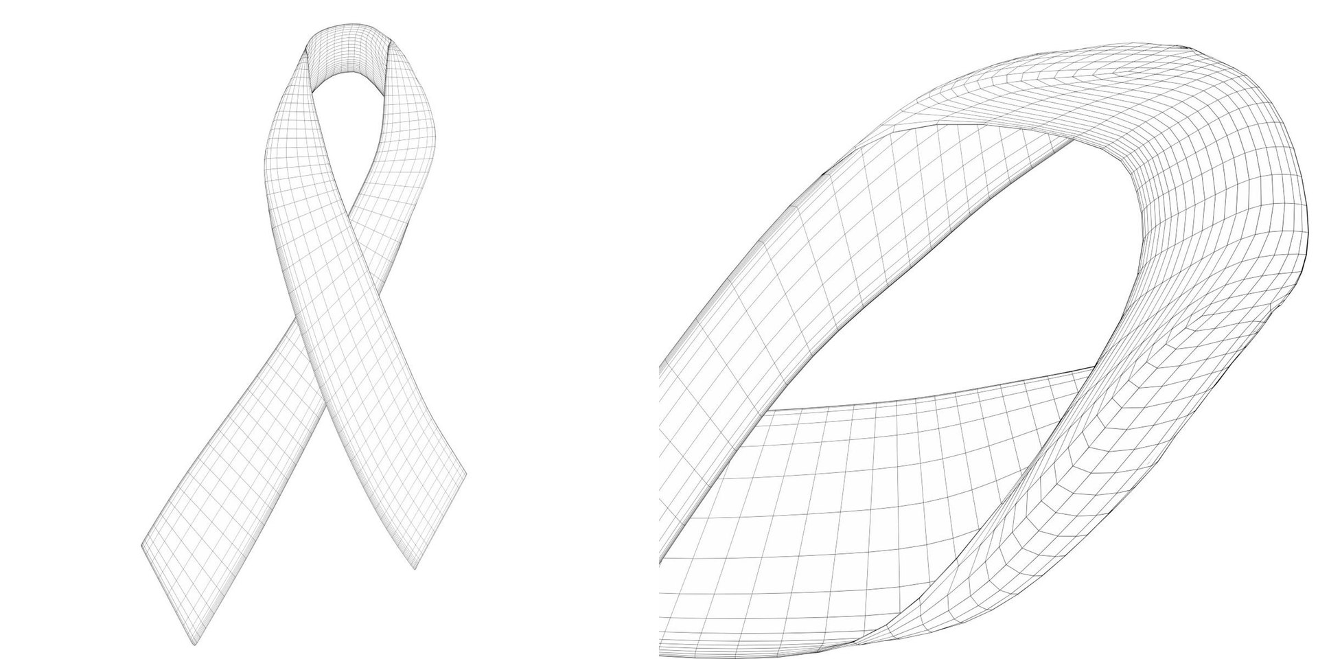 3D Generic Awareness Ribbon Model - TurboSquid 1480251