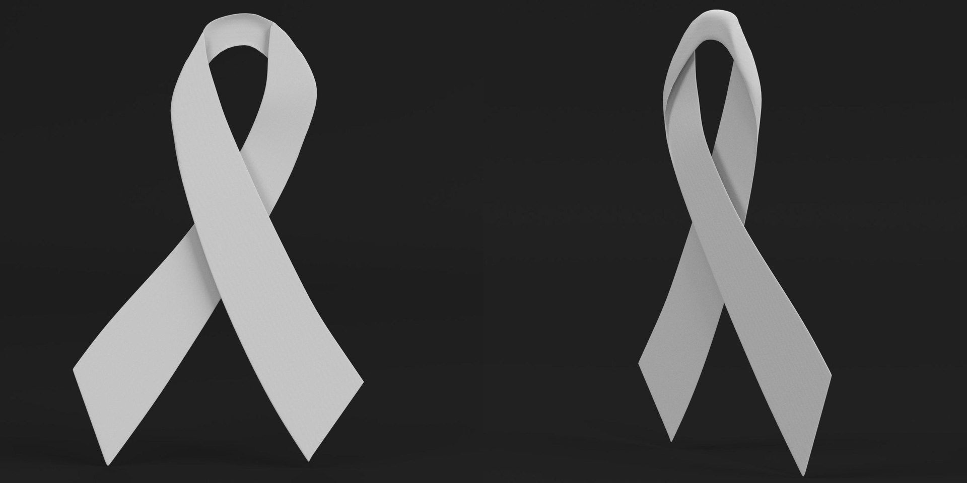 3D Generic Awareness Ribbon Model - TurboSquid 1480251